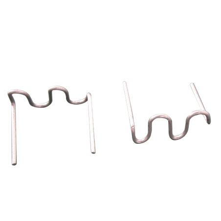 Plastic welding staples 100pcs wavy 0.8mm