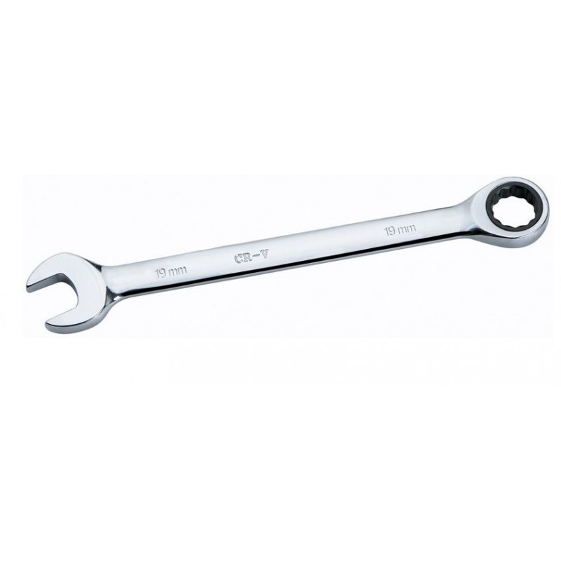 Combination wrench with ratchet 32x32mm