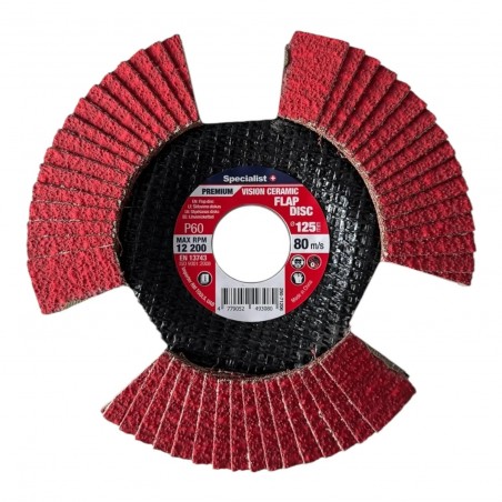 Flap disc 125mm P40 VISION Ceramic